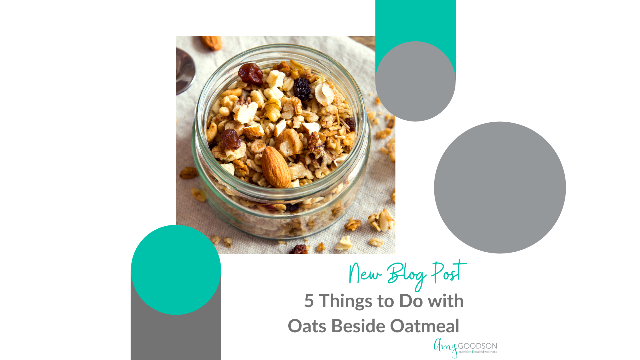5 Things to do with Oats Besides Oatmeal – Amy Goodson RD