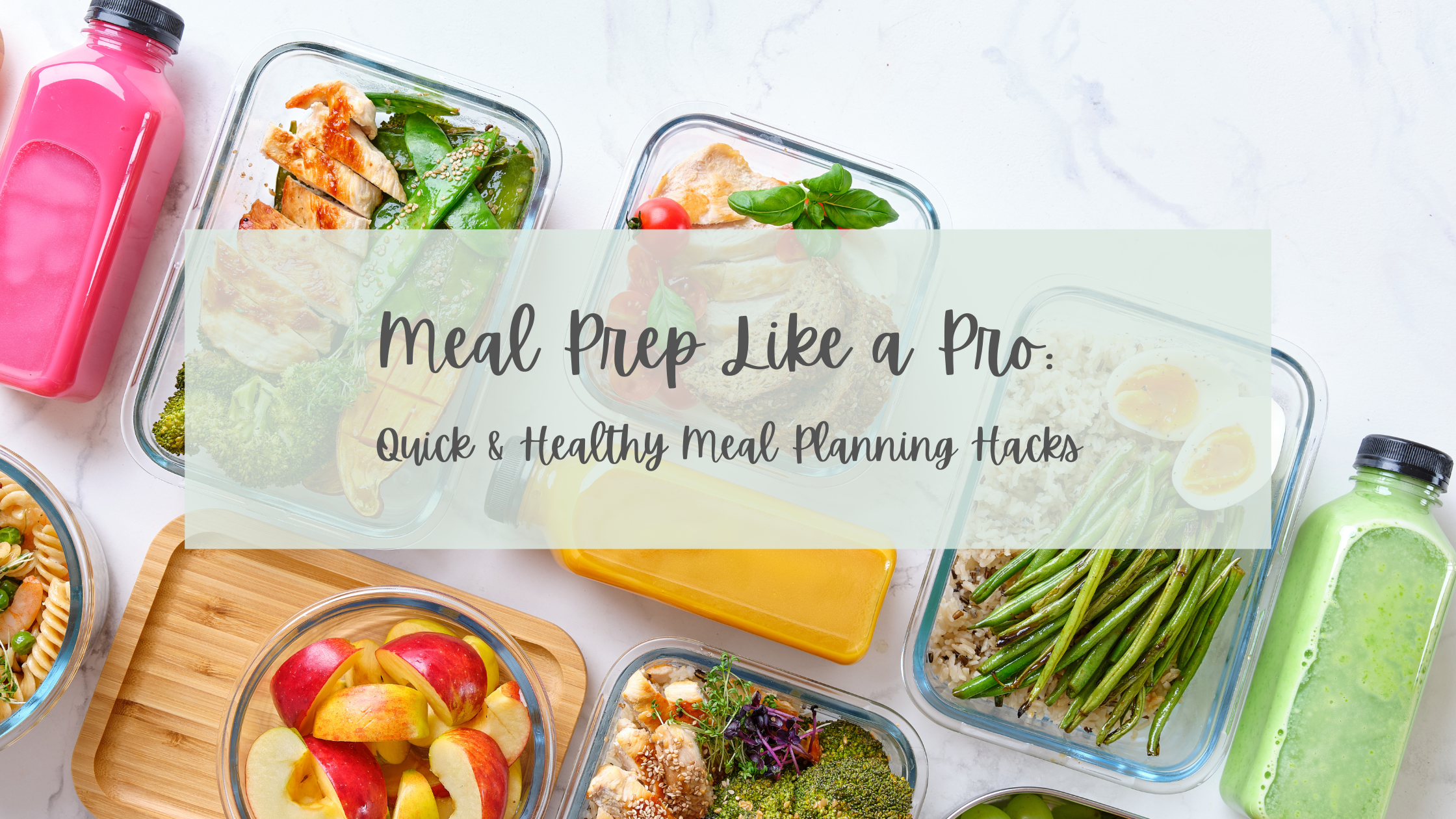 Meal Prep Like a Pro: Quick & Healthy Meal Planning Hacks – Amy Goodson RD